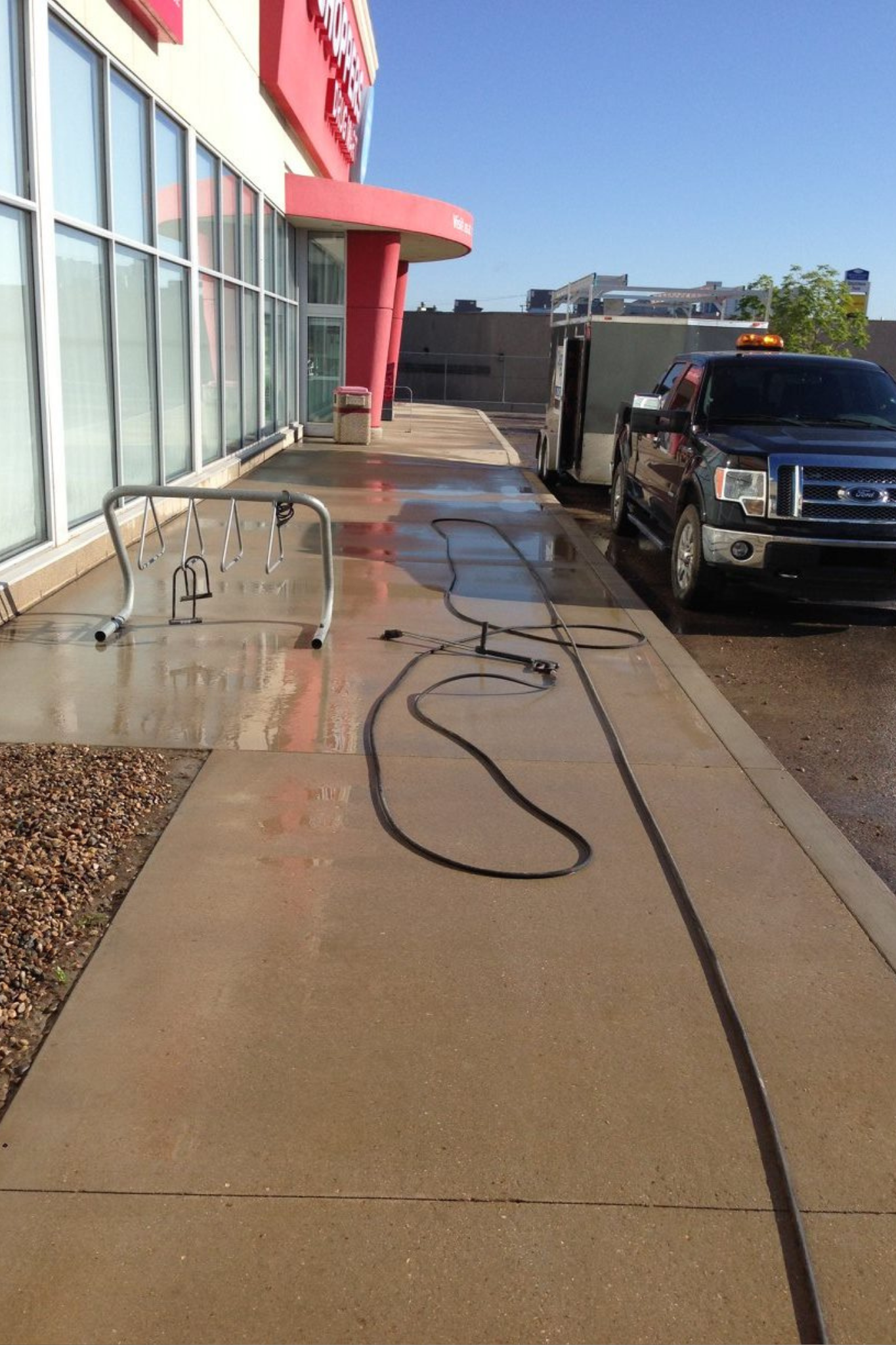 Hot Water Pressure Washing – Clean Under Pressure